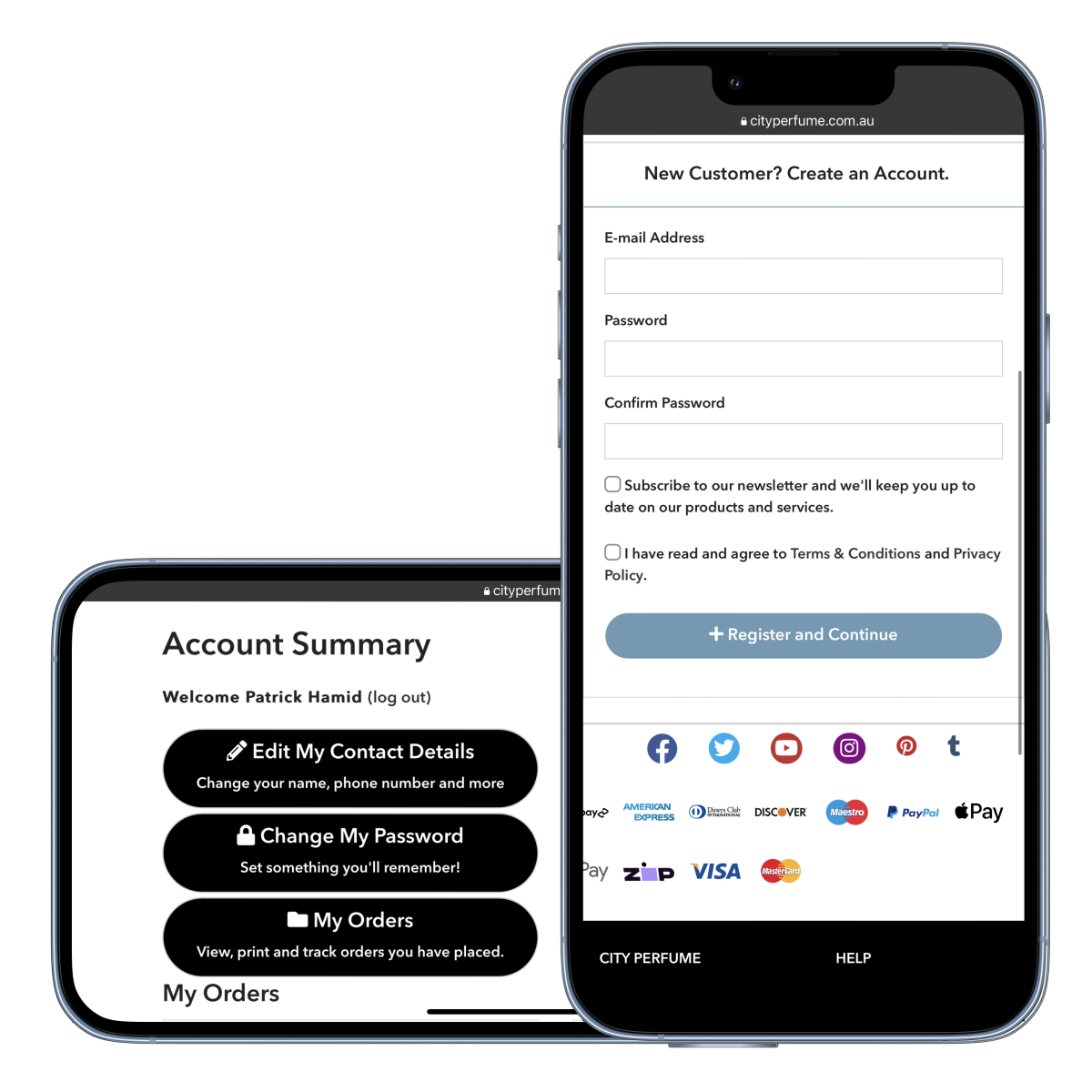 City Perfume Rewards